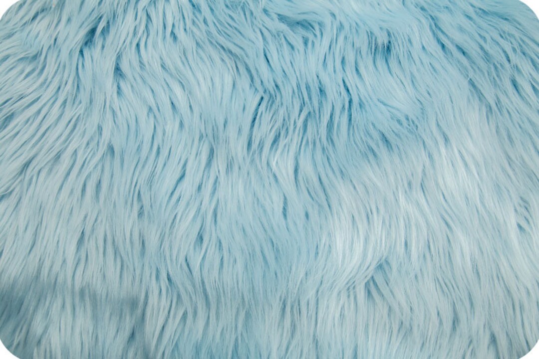 Light Blue,faux Fur Fabric,craft Squares,fun Fur - Baby Photos,costumes ...