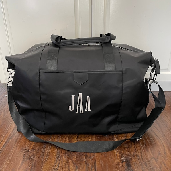 Monogrammed Weekender Bag - Etsy