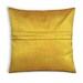 Solid Color Mustard Raw Silk Pillow Cover Silk Throw Pillow - Etsy
