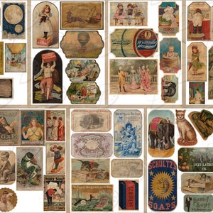 Vintage Soap Labels and Tags | Digital | Ephemera | Junk Journal ...