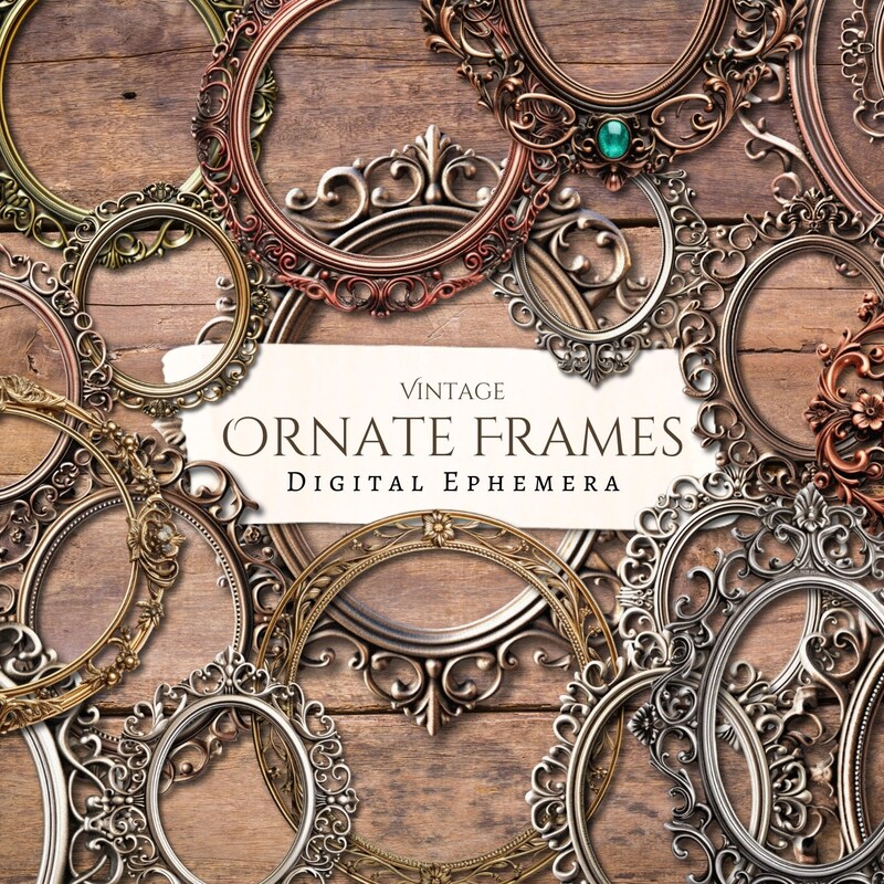 Digital Frames - Etsy
