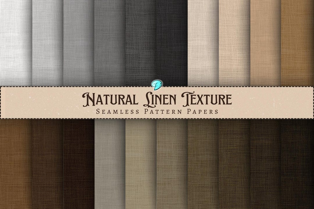 Natural Linen Texture Seamless Pattern Papers | Ephemera | Vintage ...