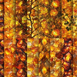 Incandescent Printable Digital Papers: Scrapbook Paper, Printable Paper ...