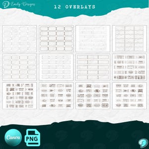 Ticket Ephemera Overlays and Templates | Background | Junk Journal ...