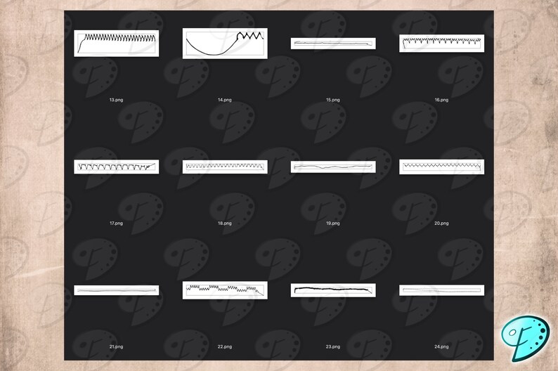 Stitches Digi Stamp PNG Bundle | Digital | Overlay | Distressed | Junk ...