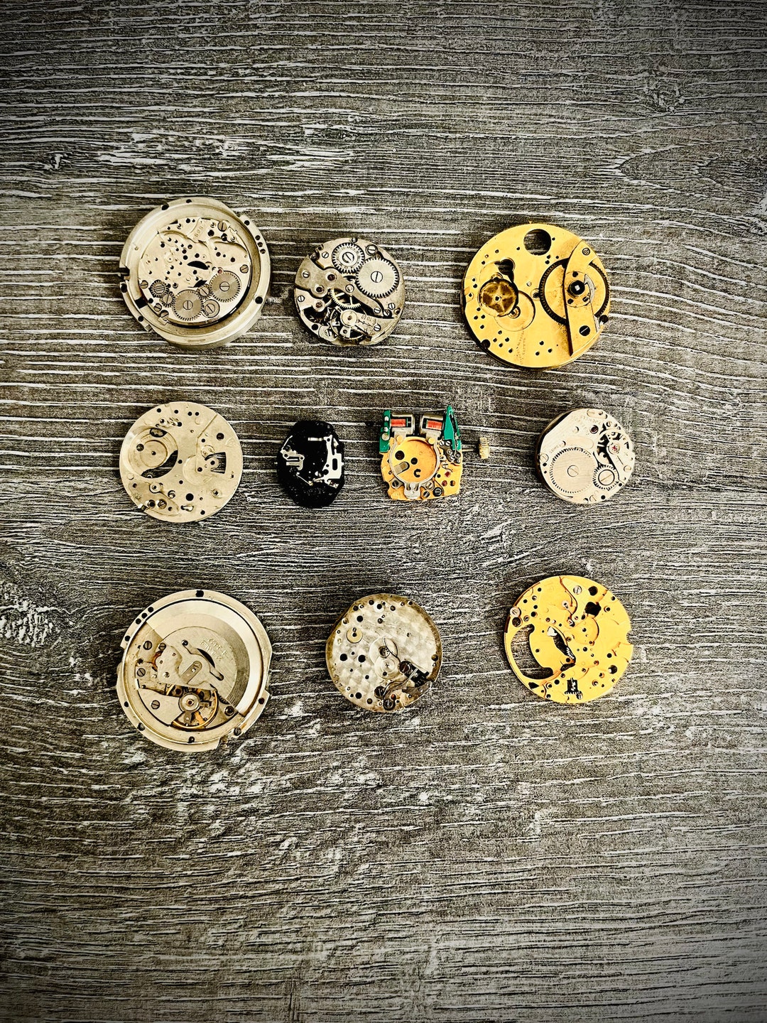 Steampunk Antique Pocket Watch Pieces | Assortment | Altered Art Crafts ...