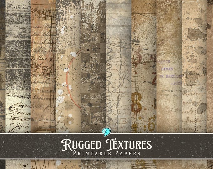Vintage Layered Tags Printable Kit | Antique | Aged | Junk Journal ...