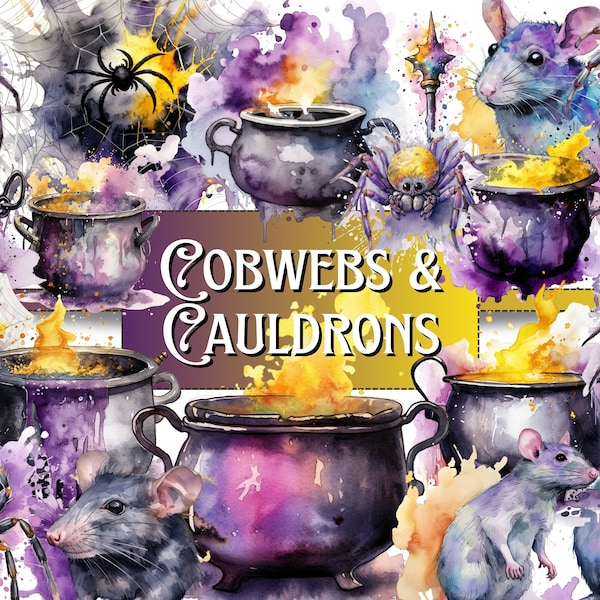 Cobwebs and Cauldrons - Etsy