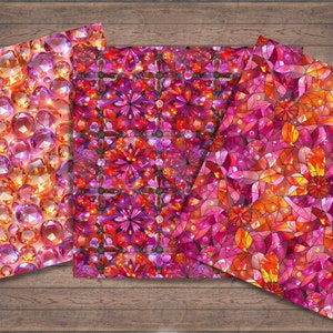 Euphoria Printable Digital Papers: Scrapbook Paper, Printable Paper ...