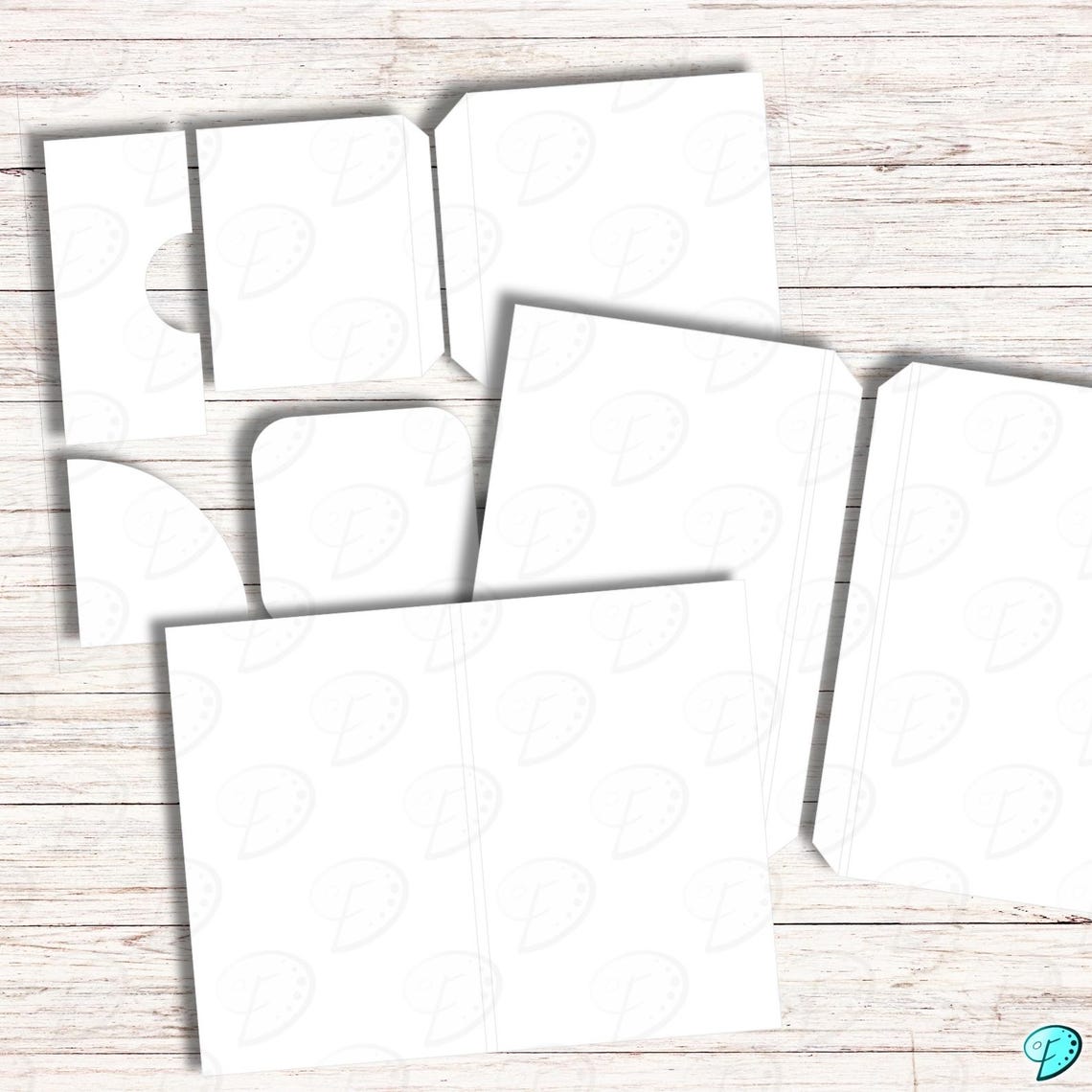 Simple Folio 1 Template | Cricut | Junk Journal | Scrapbook | Ephemera ...