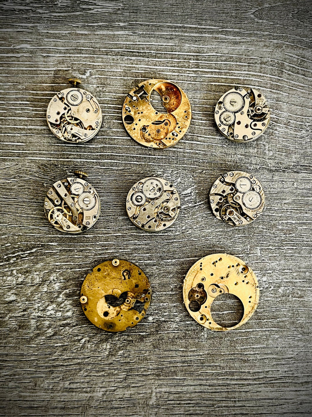 Steampunk Antique Pocket Watch Pieces | Assortment | Altered Art Crafts ...