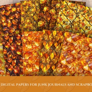 Incandescent Printable Digital Papers: Scrapbook Paper, Printable Paper ...