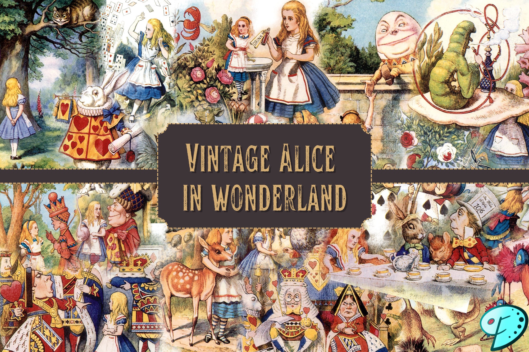 Vintage Alice in Wonderland Illustrations - Etsy