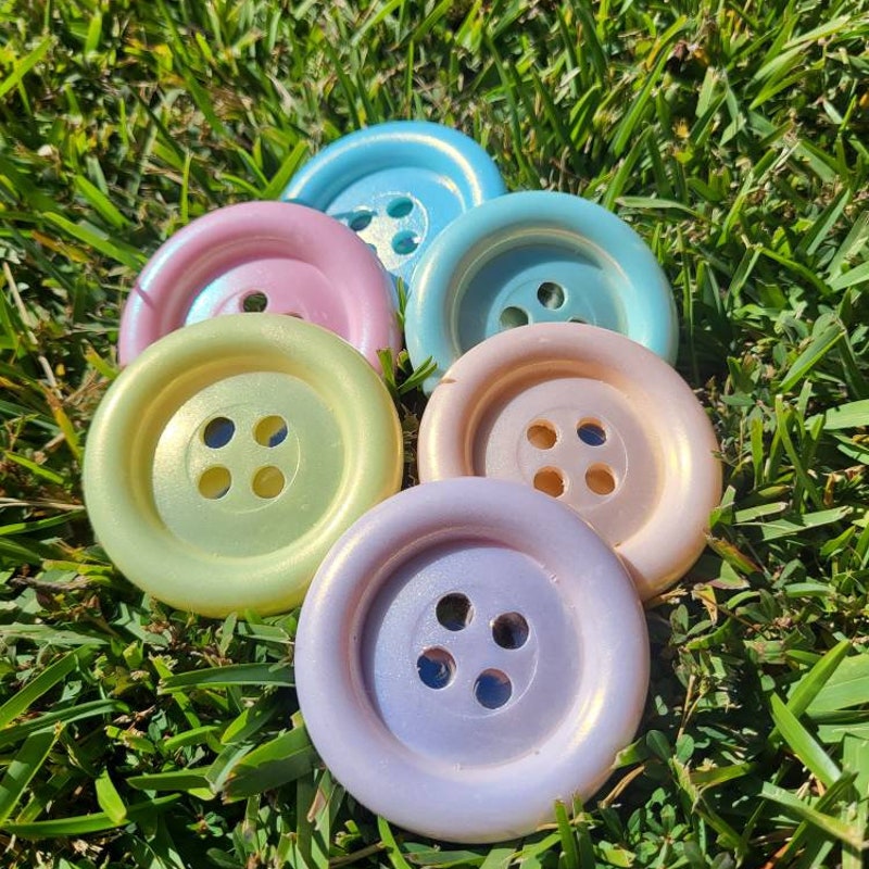 Kawaii Button Hair Clip - Etsy