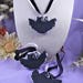 Kawaii Bat Macaron Necklace Pastel Goth Creepy Cute Gothic - Etsy