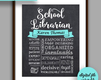 Librarian thank you | Etsy