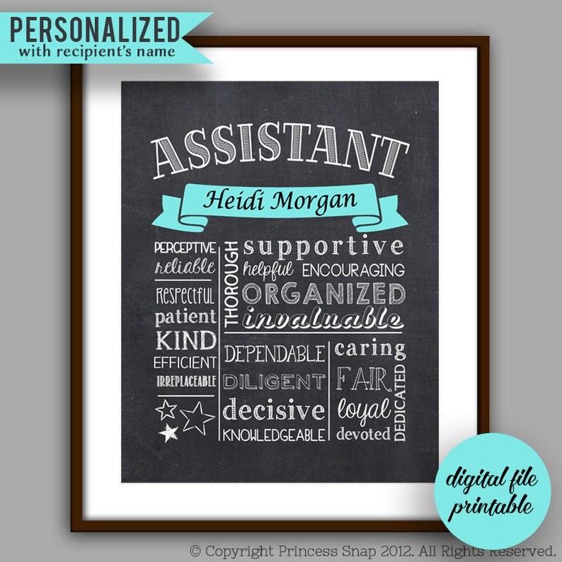 Assistant Appreciation Gift, Secretary Gift, Administrative Assistant ...