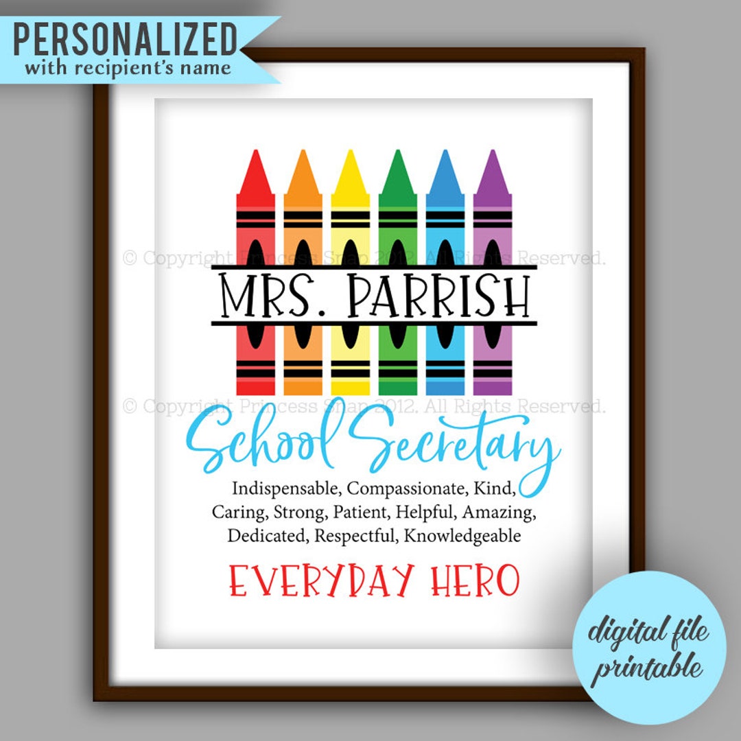 School Secretary Appreciation