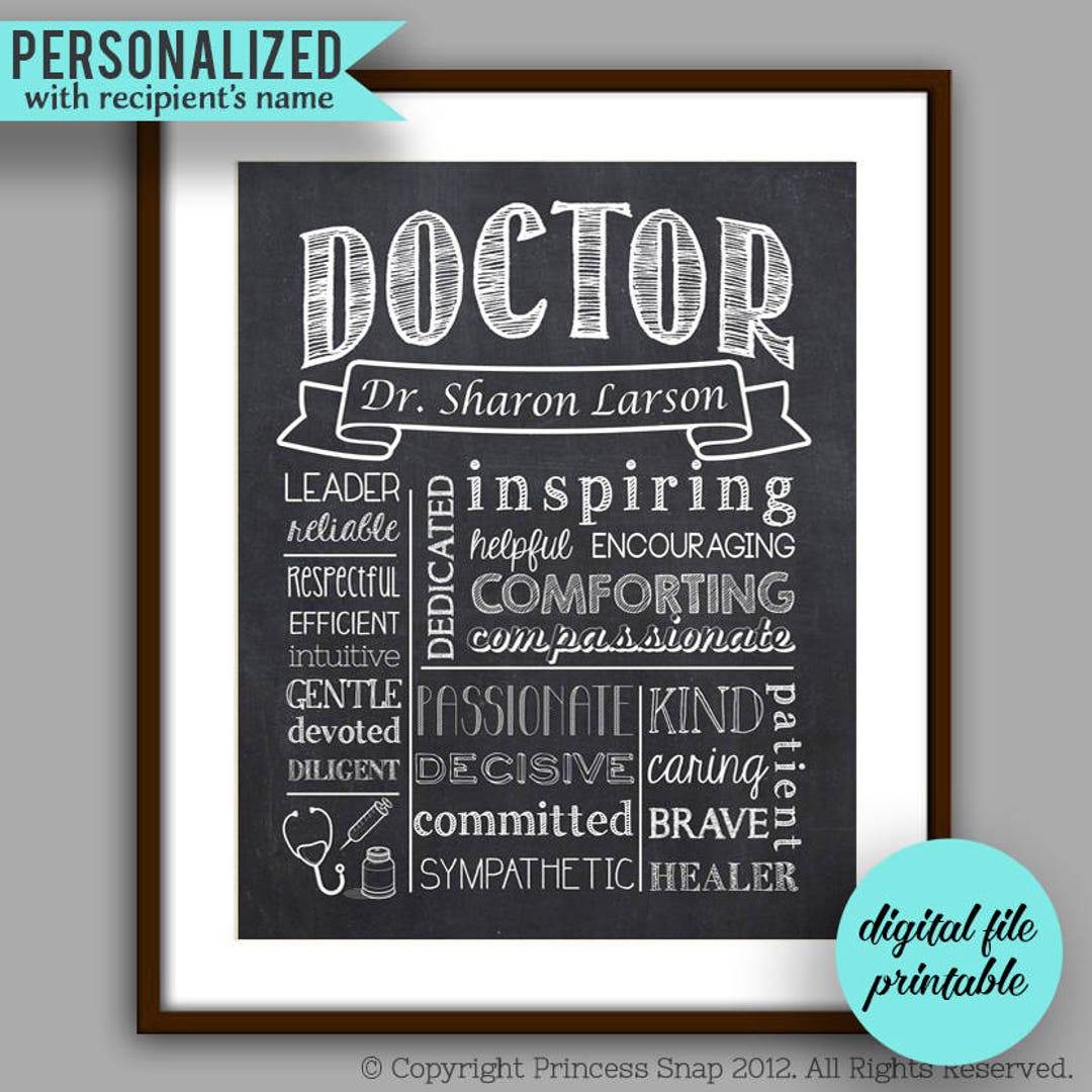 Doctor Gift - Doctor Graduate Gift - Doctor Appreciation Gift - Thank ...