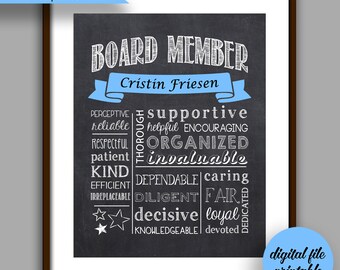 Board Member Gift | Etsy