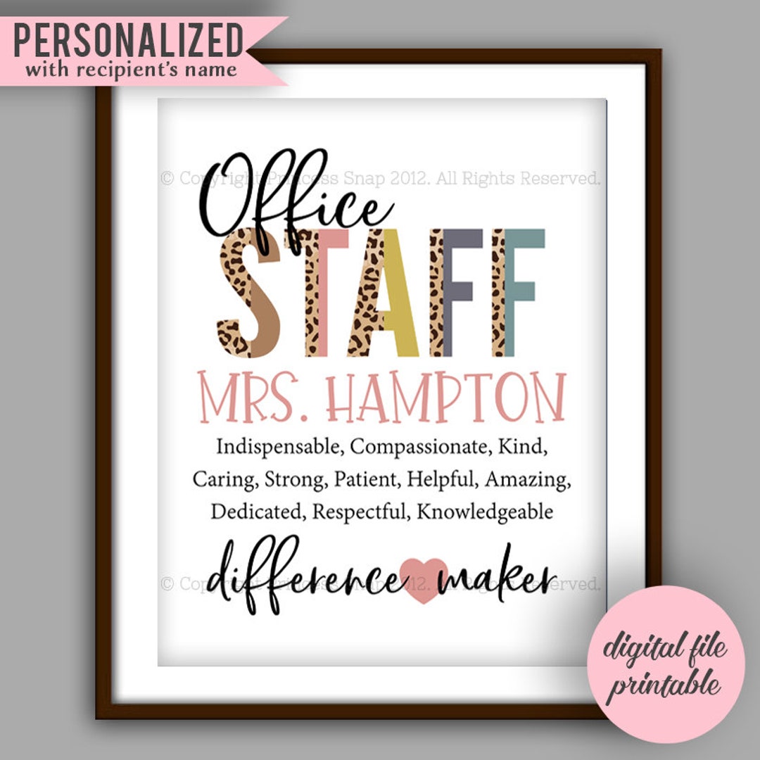 School Secretary Appreciation