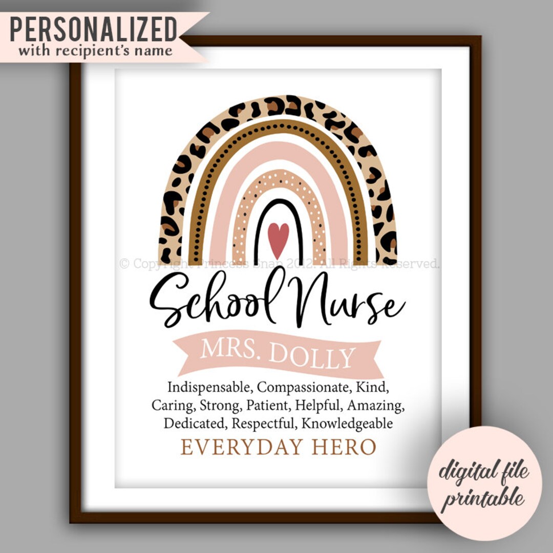 School Nurse Gift - Nurse Graduate Gift - Nursing Appreciation Gift ...
