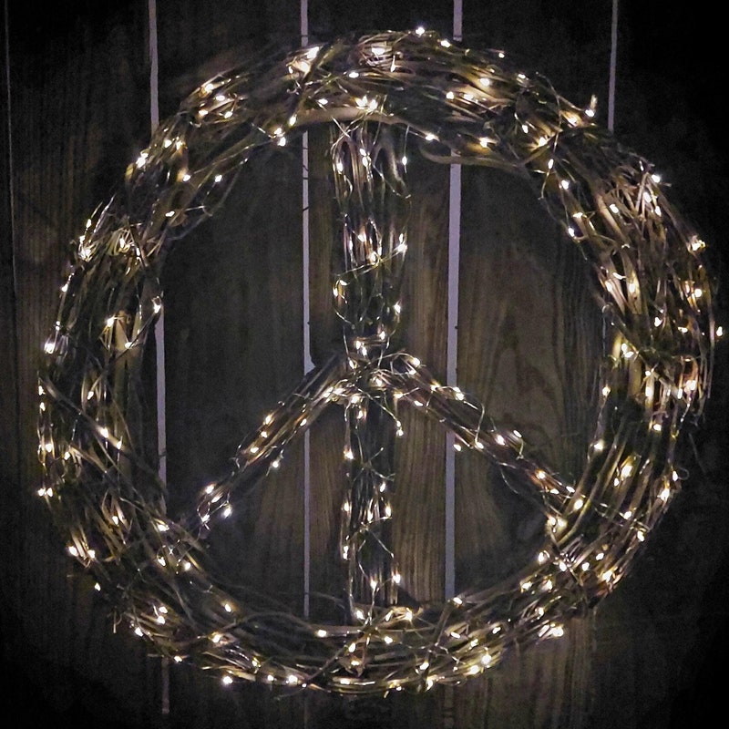 Peace Symbols Ornaments - Etsy