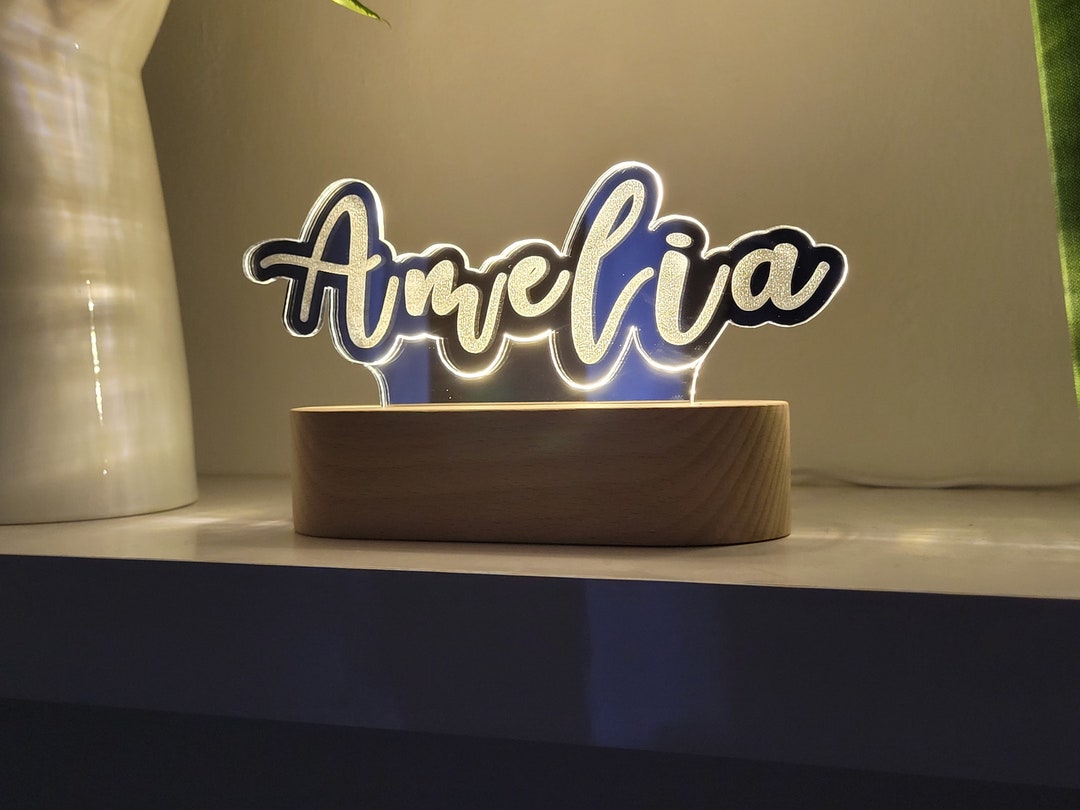 Personalised LED Name Sign | Fathers Day Gift | Birthday Gift ...