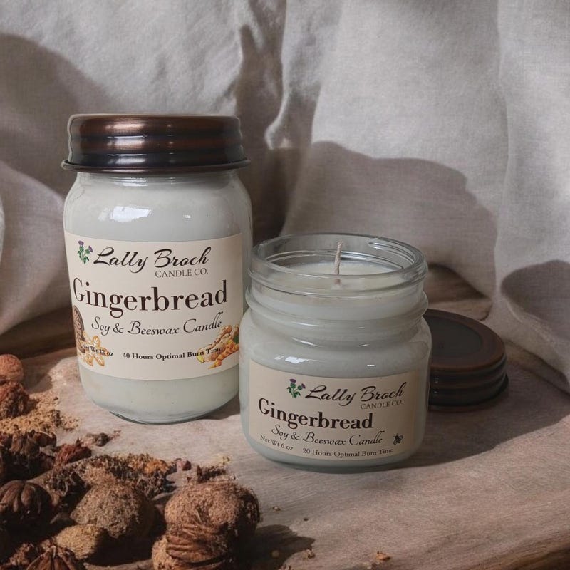 Gingerbread Candles - Etsy