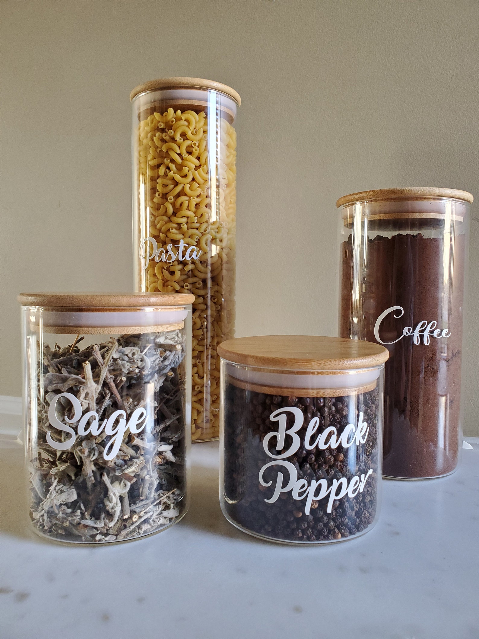 Personalized Spice Jar Labels | Arabic and English - Etsy