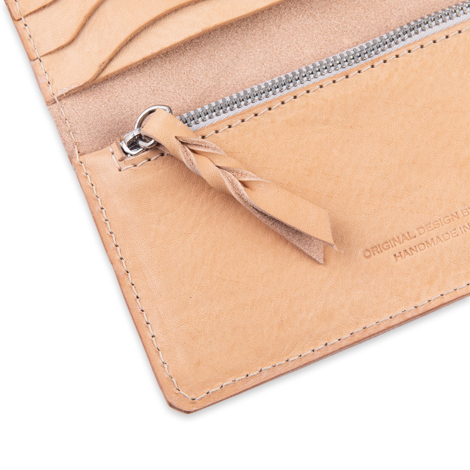 Full Grain NATURAL LEATHER WALLET - Etsy