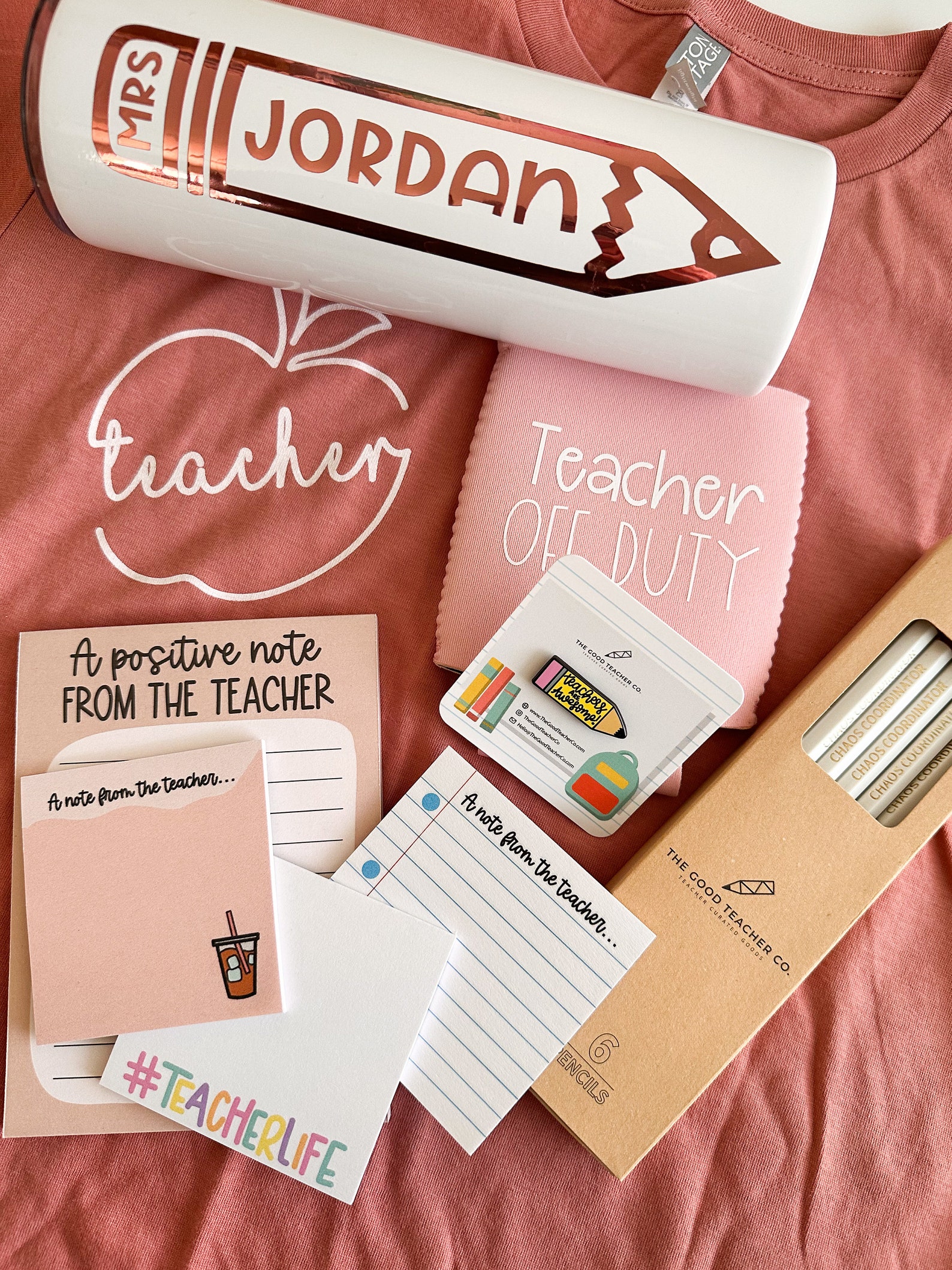 Teacher Gift Box Personalized Teacher Gift Set Teacher Gift Teacher ...