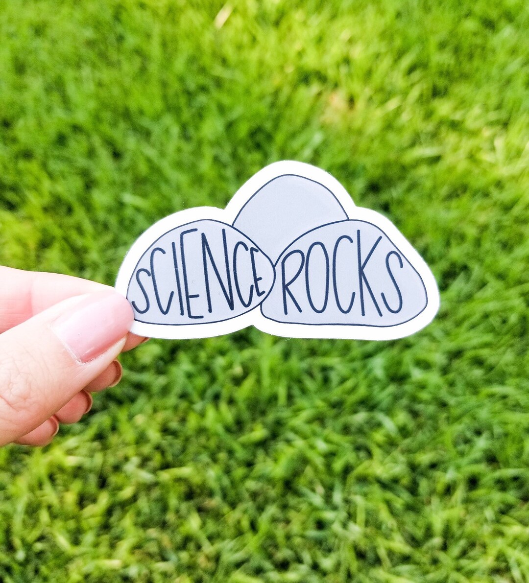 Science Rocks Vinyl Sticker | Laptop Sticker | Water Bottle Sticker - Etsy
