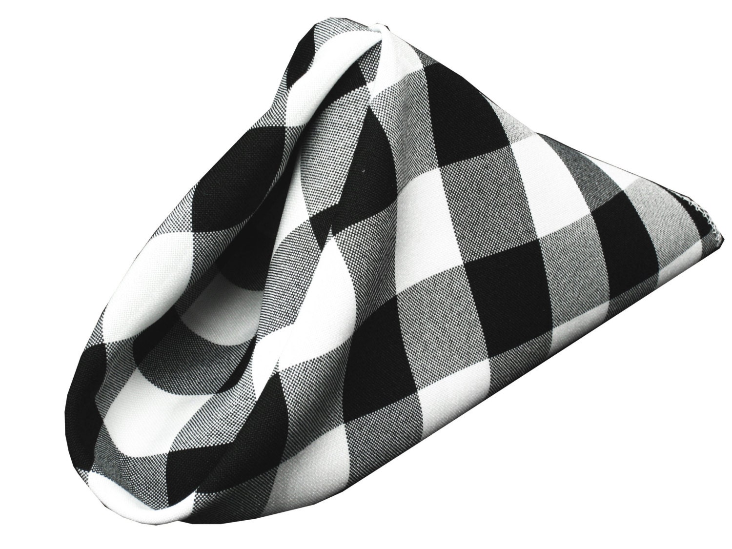 Checkered Napkins Pack of 10 . Made in USA - Etsy