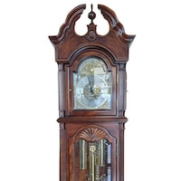 Beautiful Vintage Working Howard Miller Barwick Clocks, TEMPUS FUGIT ...