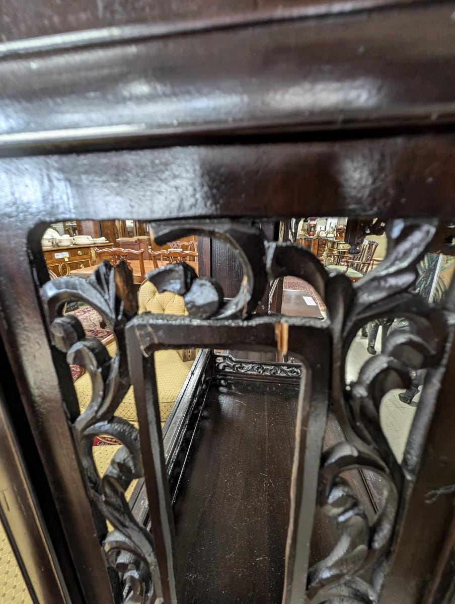 Antique Japanese Meijing Shibayama Cabinet Etagere, 79.5″H, Read Entire ...