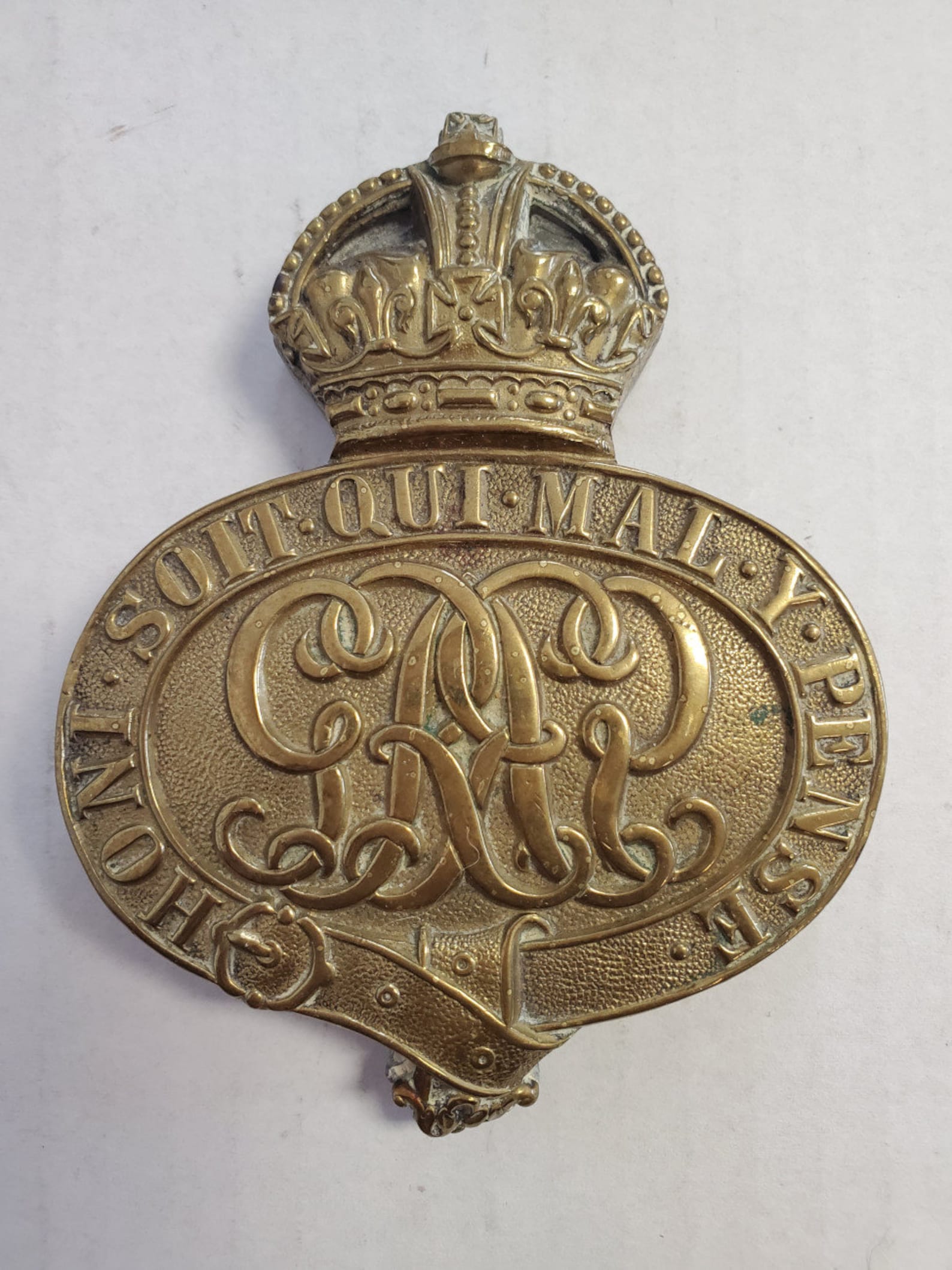 Brass British Engineer Royal Army Badge Paperweight, 3x4, PA5450 - Etsy