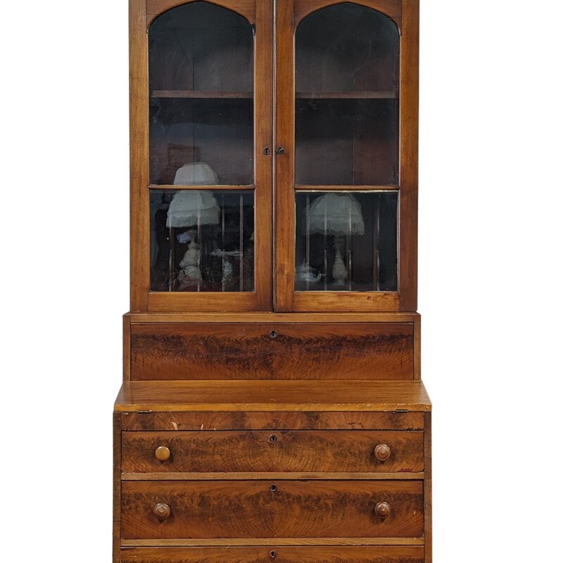 Antique Bookcase - Etsy