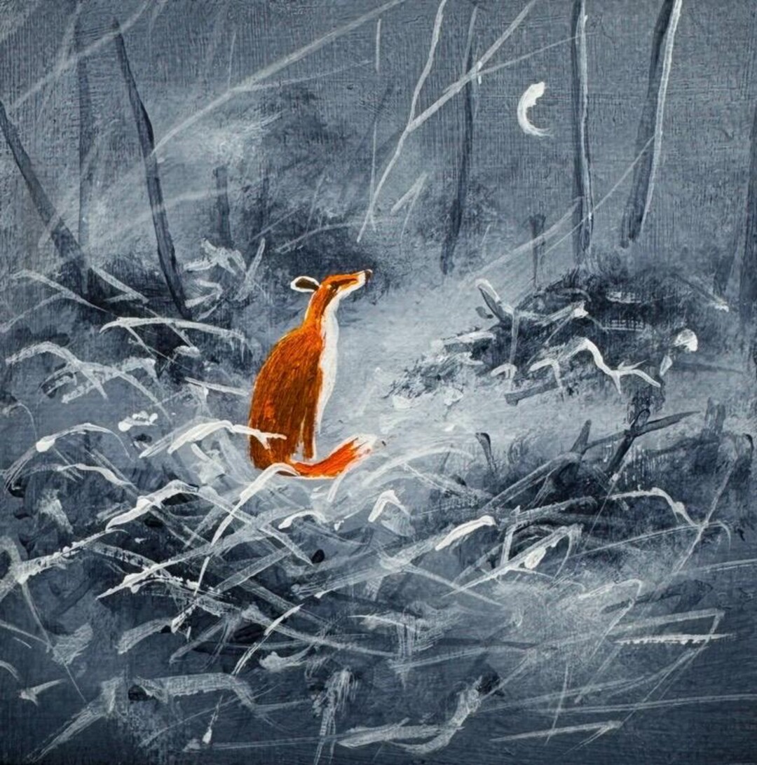 Red Fox Signed Print by Stephen Allen. - Etsy