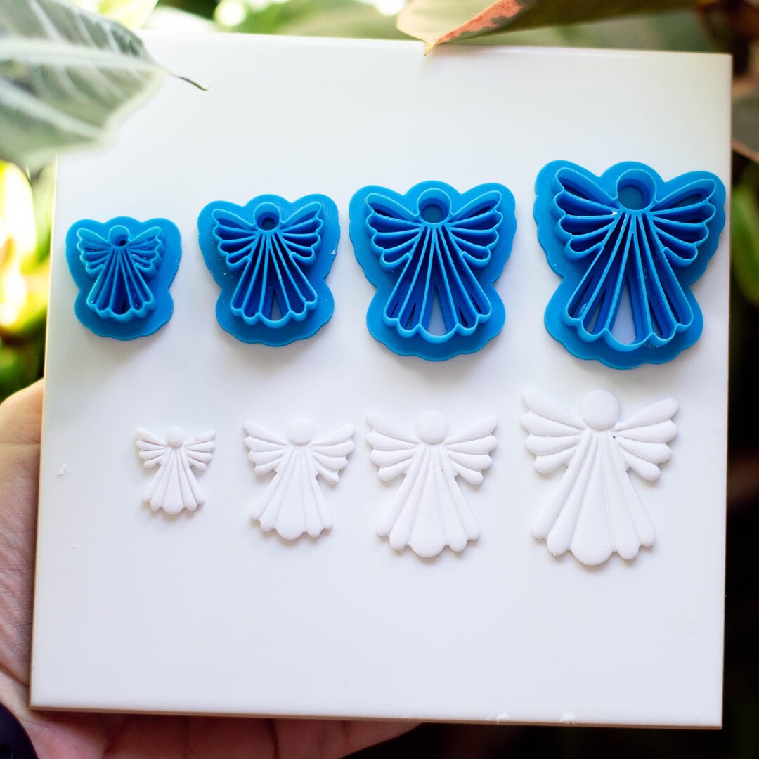 Fabric Angel Cutter - Multiple Sizes - Polymer Clay Cutters - Etsy