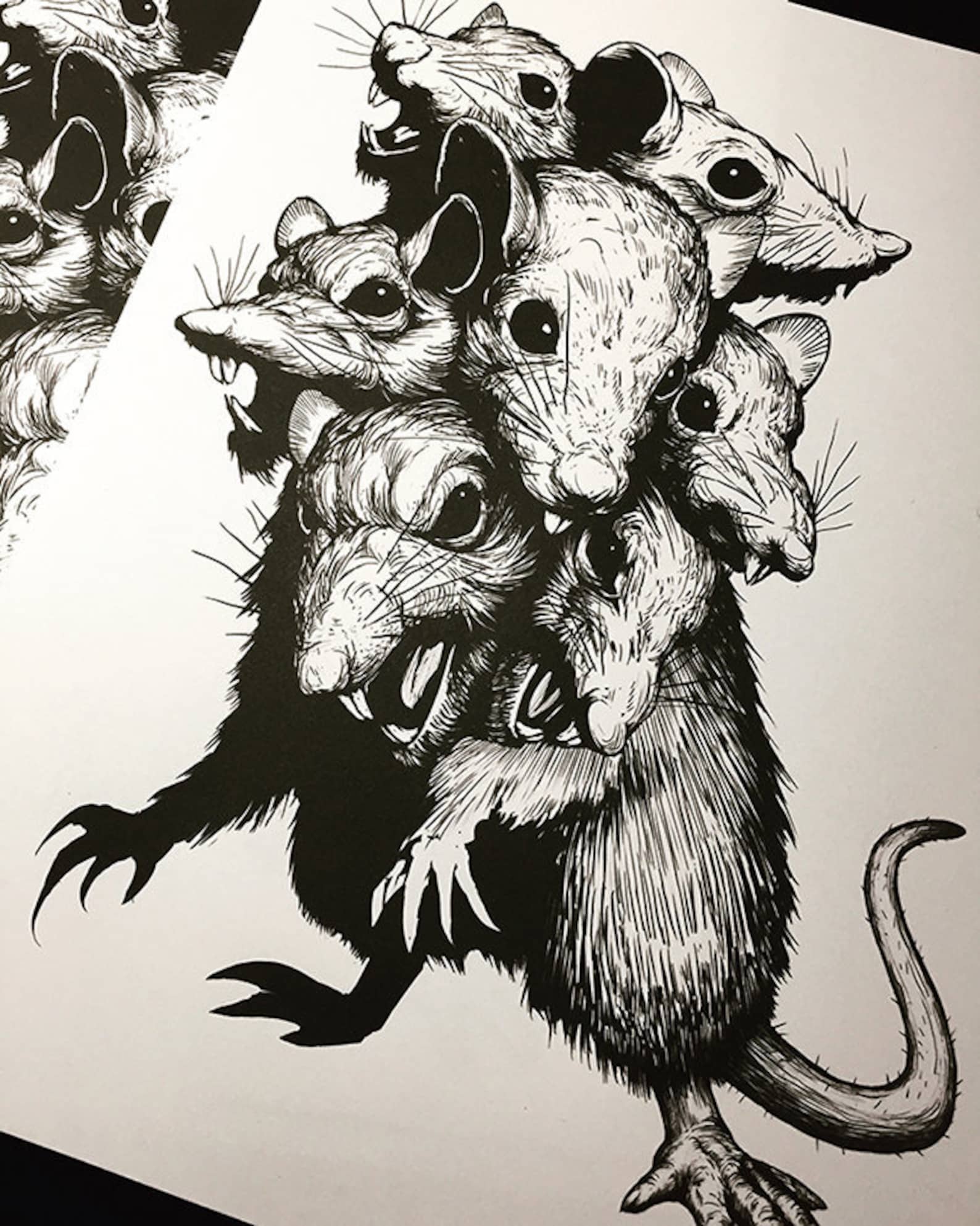 Vermin - Art Print - Etsy