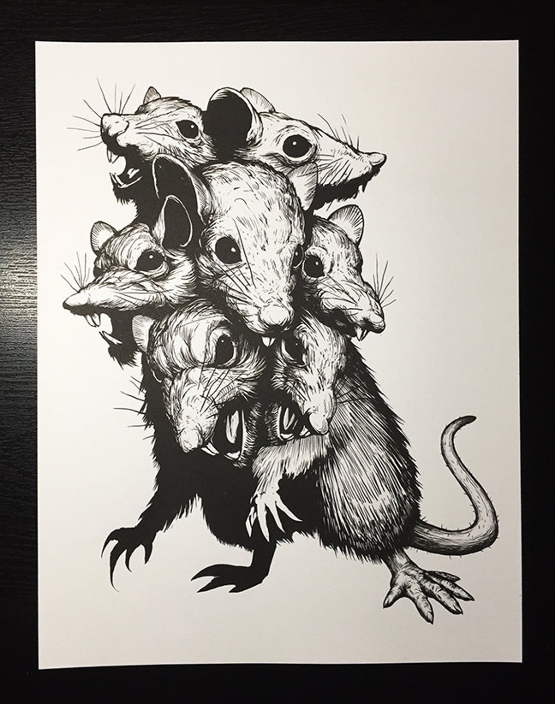 Vermin - Art Print - Etsy