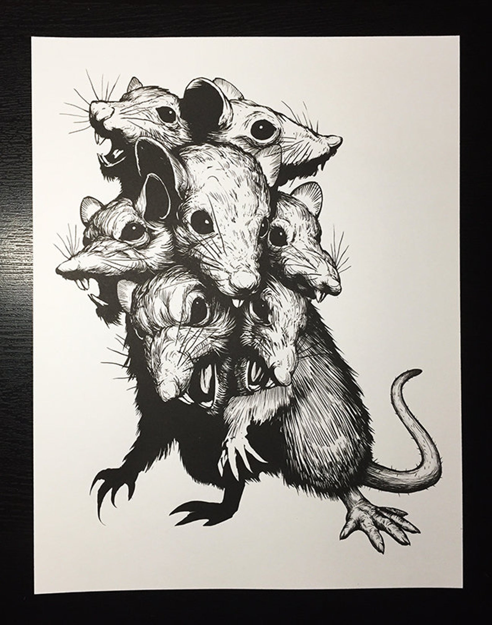 Vermin - Art Print - Etsy