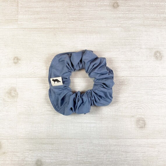 Scrunchies // Light Blue Bamboo // Available in Three - Etsy New Zealand