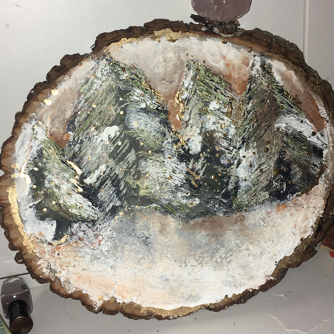 Wintergreen Oil Painting - Etsy