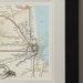 Chicago Map Vintage Inspired Map Chicago Wall Art Rustic - Etsy