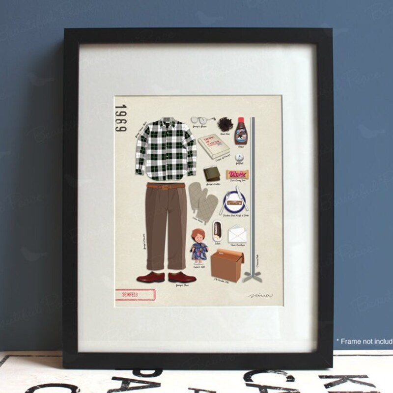 Costanza Poster - Etsy