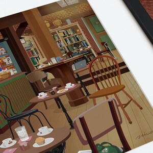 Café Nervosa Art Print, TV Sitcom, Frasier Inspired - Etsy