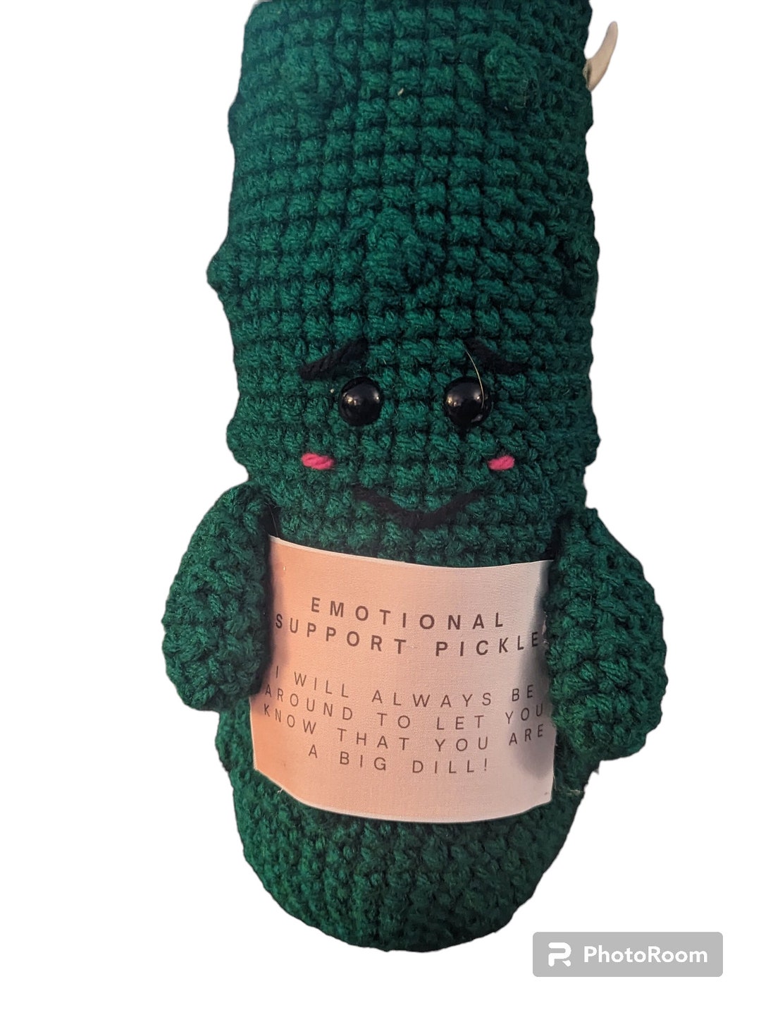 Emotional Support Pickle Friend - Etsy