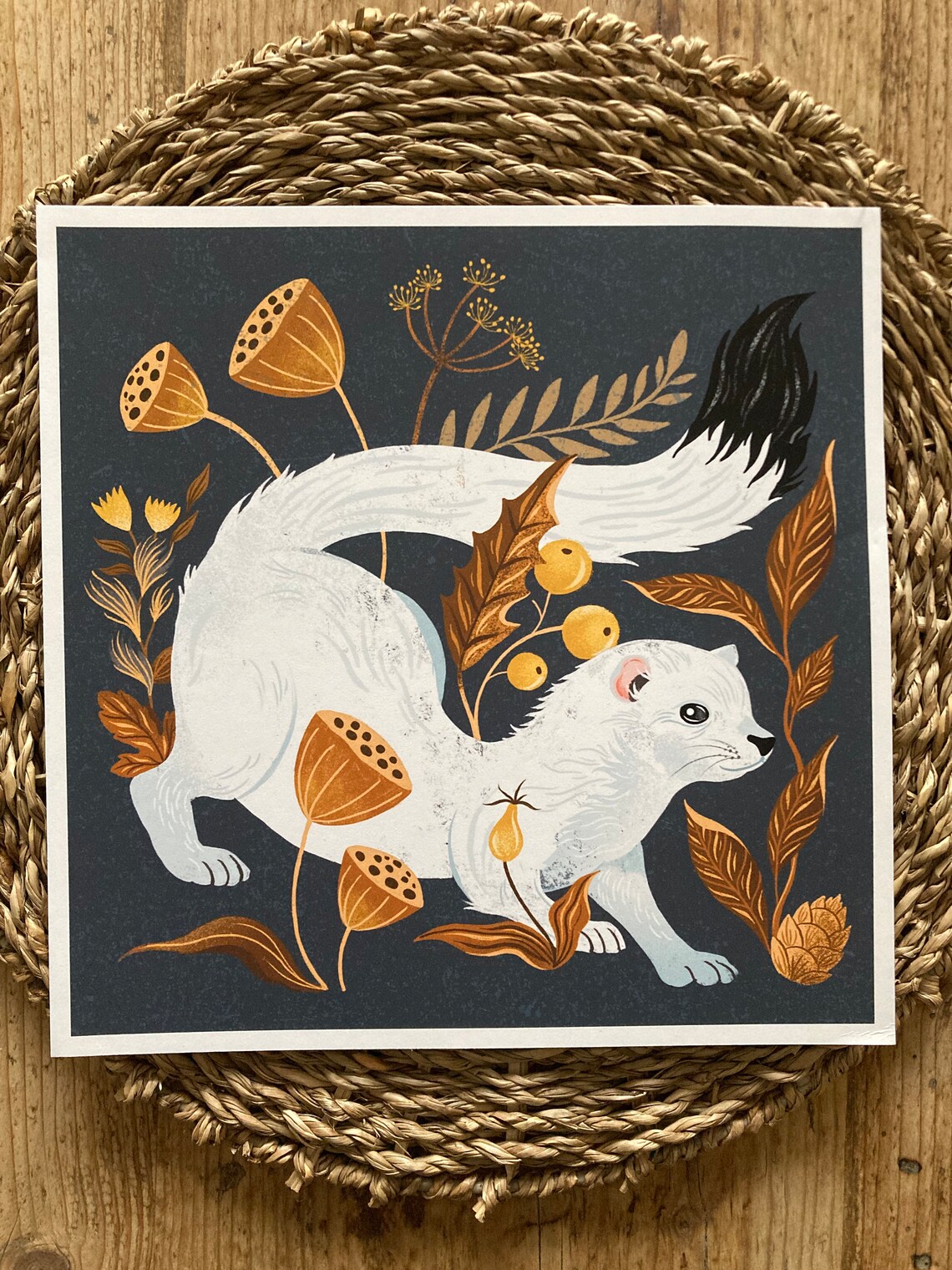 Ermine Print - Etsy